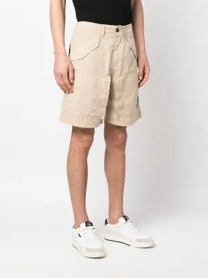 Palm Angels Tornado Cotton Cargo Shorts