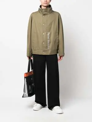 Palm Angels Logo-print Bomber Jacket