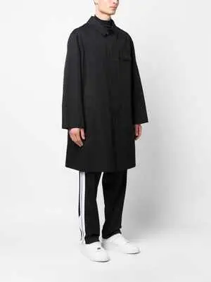 Palm Angels Logo-print Cotton Coat