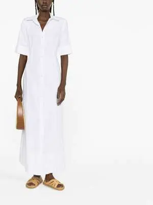 Staud Joan Button-down Shirt Dress