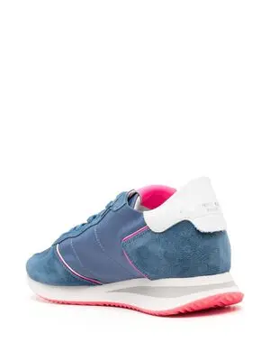 Philippe Model Suede Low-top Sneakers - Blue