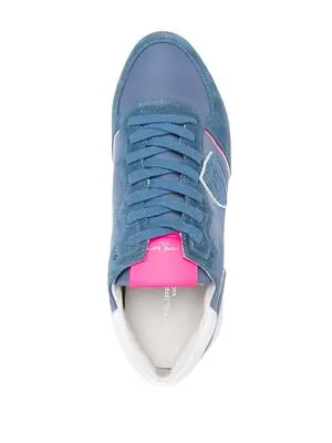 Philippe Model Suede Low-top Sneakers - Blue