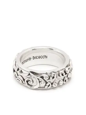 Emanuele Bicocchi Large Arabesque Band Ring