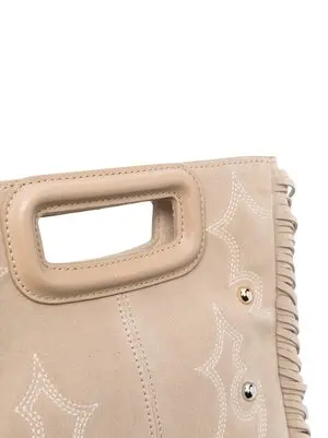 Maje Embellished Fringed Tote Bag