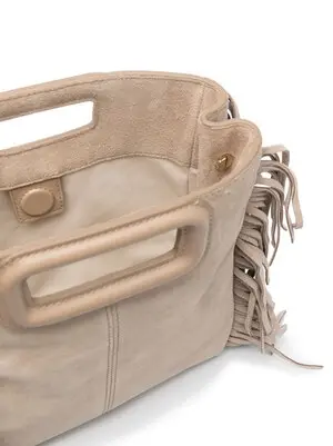 Maje Embellished Fringed Tote Bag