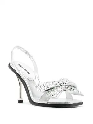 Dsquared2 Bow-detail Square-toe Sandals