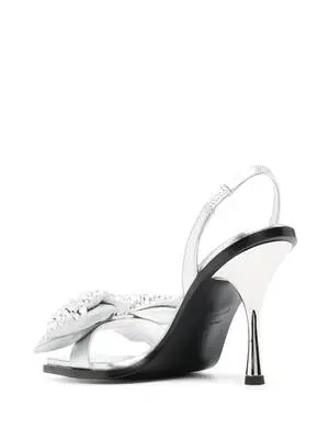Dsquared2 Bow-detail Square-toe Sandals