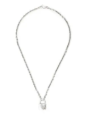 Emanuele Bicocchi Arabesque Padlock Necklace