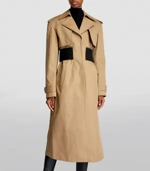 Alexander Wang Logo-detail Trench Coat