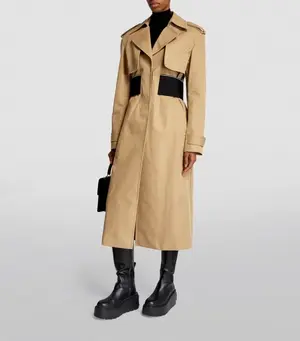 Alexander Wang Logo-detail Trench Coat