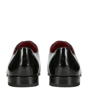 FERRAGAMO Patent Gianbattista Oxford Shoes