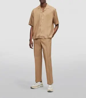 BOSS Relaxed-fit Short-sleeved Shirt