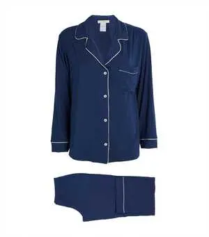 Eberjey Gisele Pyjama Set - Navy