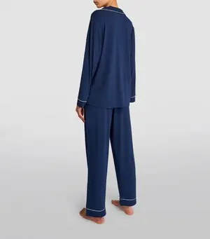 Eberjey Gisele Pyjama Set - Navy
