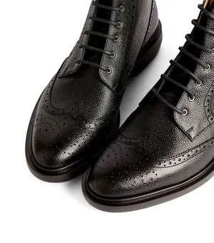 Thom Browne Leather Lace-up Boots