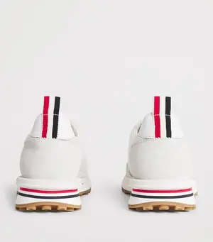 Thom Browne Suede-trim Tricolour Sneakers