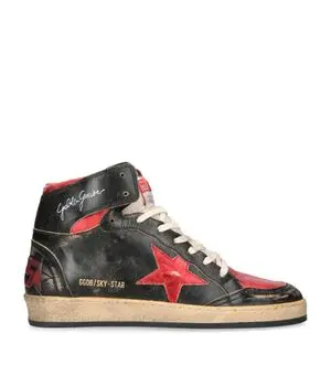 GOLDEN GOOSE Golden Goose Sky-Star High-Top Sneakers Multi