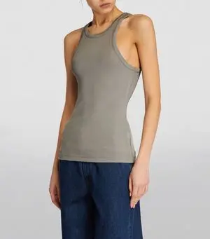 GOLDSIGN Ribbed Laurel Tank Top
