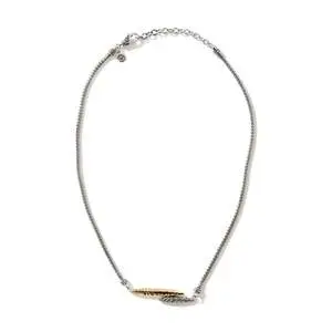 John Hardy Palu Station Necklace Gold - Sterling Silver