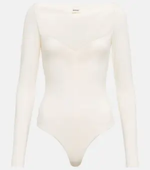 Khaite Cotton Jersey Bodysuit