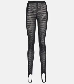 Khaite Lace Stirrup Leggings