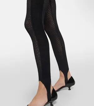 Khaite Lace Stirrup Leggings