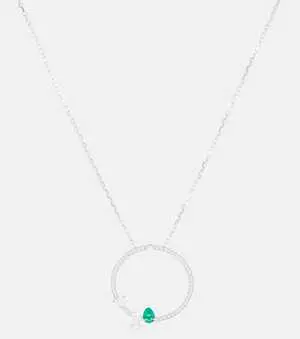 REPOSSI Serti Sur Vide Necklace - White