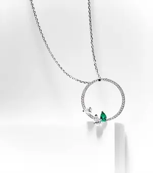 REPOSSI Serti Sur Vide Necklace