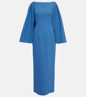 EMILIA WICKSTEAD Niesha Crêpe Midi Dress