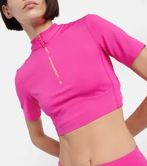 Off-White Logo Crop Top