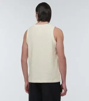JIL SANDER Cotton-blend Tank Top