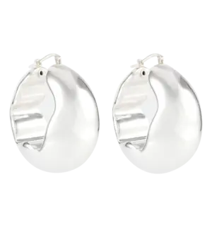 JIL SANDER Hoop Earrings