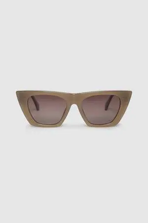ANINE BING ANINE BING Paris Sunglasses Dark Olive