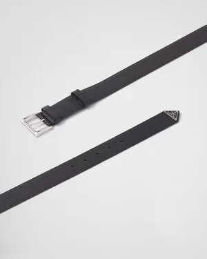 Prada Saffiano Leather Belt