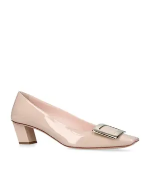 ROGER VIVIER Belle Vivier Pumps 45 - Nude