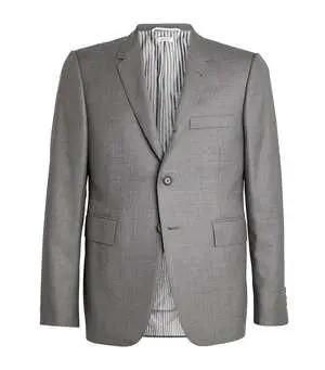 Thom Browne Wool Blazer - Grey