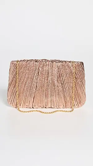 LOEFFLER RANDALL Brit Flat Pleated Pouch Dune
