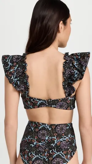 Sea Marlee Swim Flutter Sleeve Bikini Top