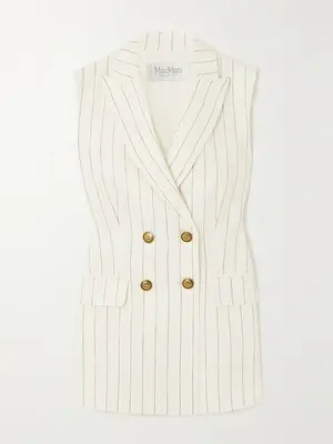 Max Mara Double Breasted Vests For Women