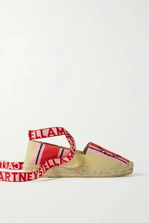 Stella Mccartney Striped Espadrilles