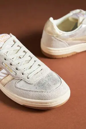 Gola Hawk Metallic Sneakers - Silver