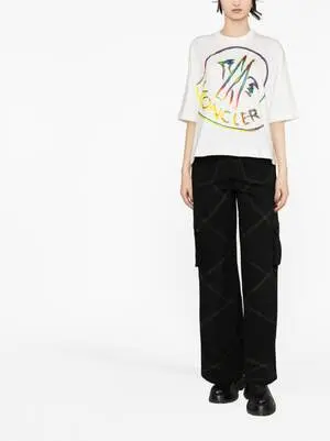 Moncler Logo-print Cotton T-shirt