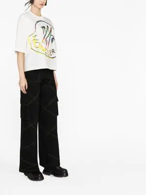 Moncler Logo-print Cotton T-shirt