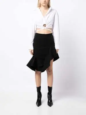 JNBY Asymmetric Midi Skirt