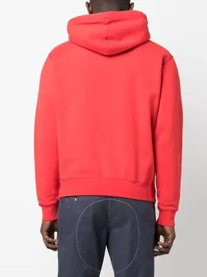Dsquared2 Graphic-print Cotton Hoodie - Red