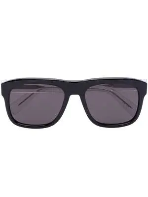 Saint Laurent Saint Laurent Eyewear Square Frame Sunglasses Black