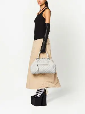 Marc Jacobs The Stam Leather Shoulder Bag - White
