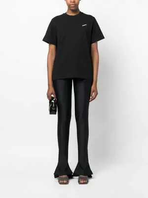 Coperni Logo-print Cotton T-shirt - Black