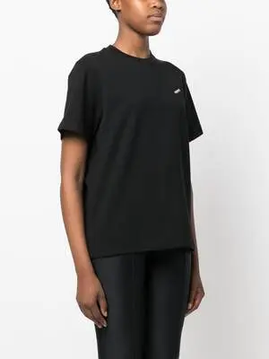 Coperni Logo-print Cotton T-shirt - Black