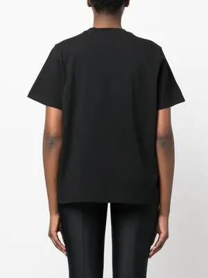 Coperni Logo-print Cotton T-shirt - Black